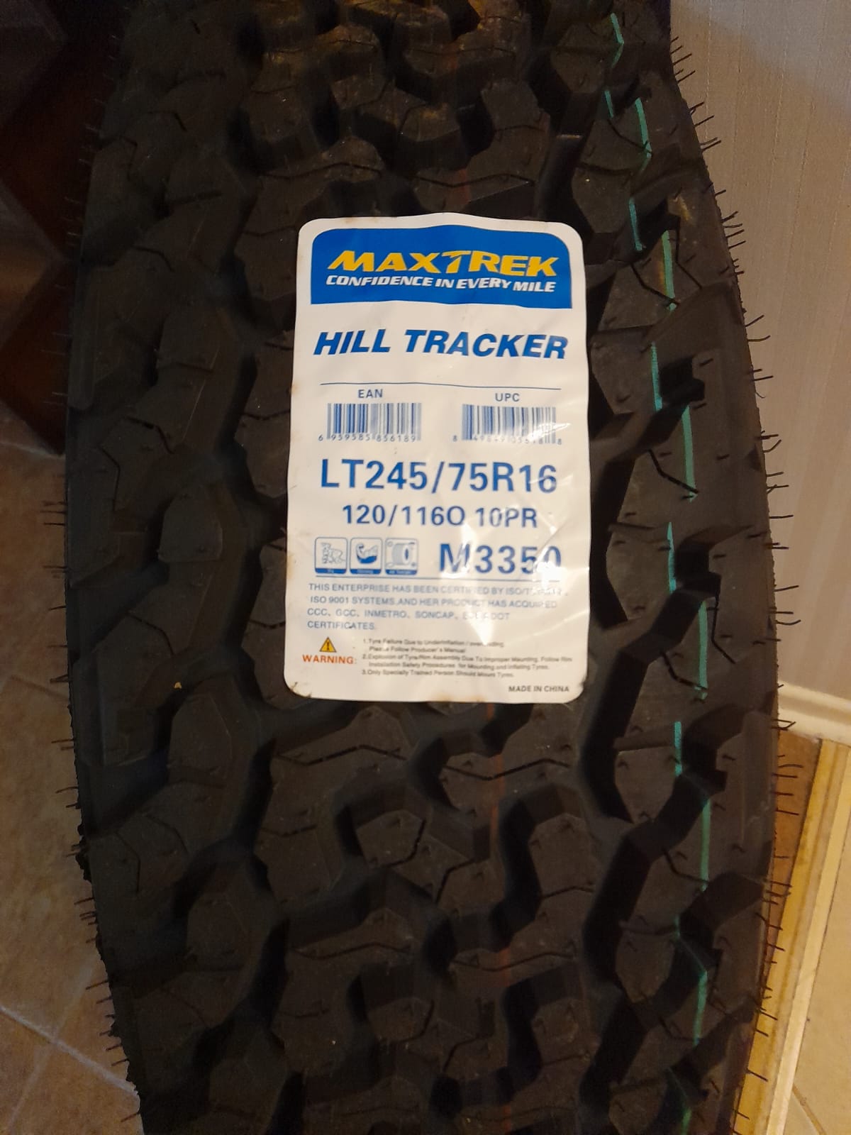 245 75 R 16 Maxtrek Hill Tracker - Serviteca Puerto Montt